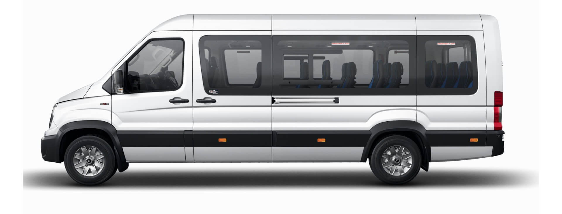 SEATING CAPACITY EXCLUDING DRIVER - 17